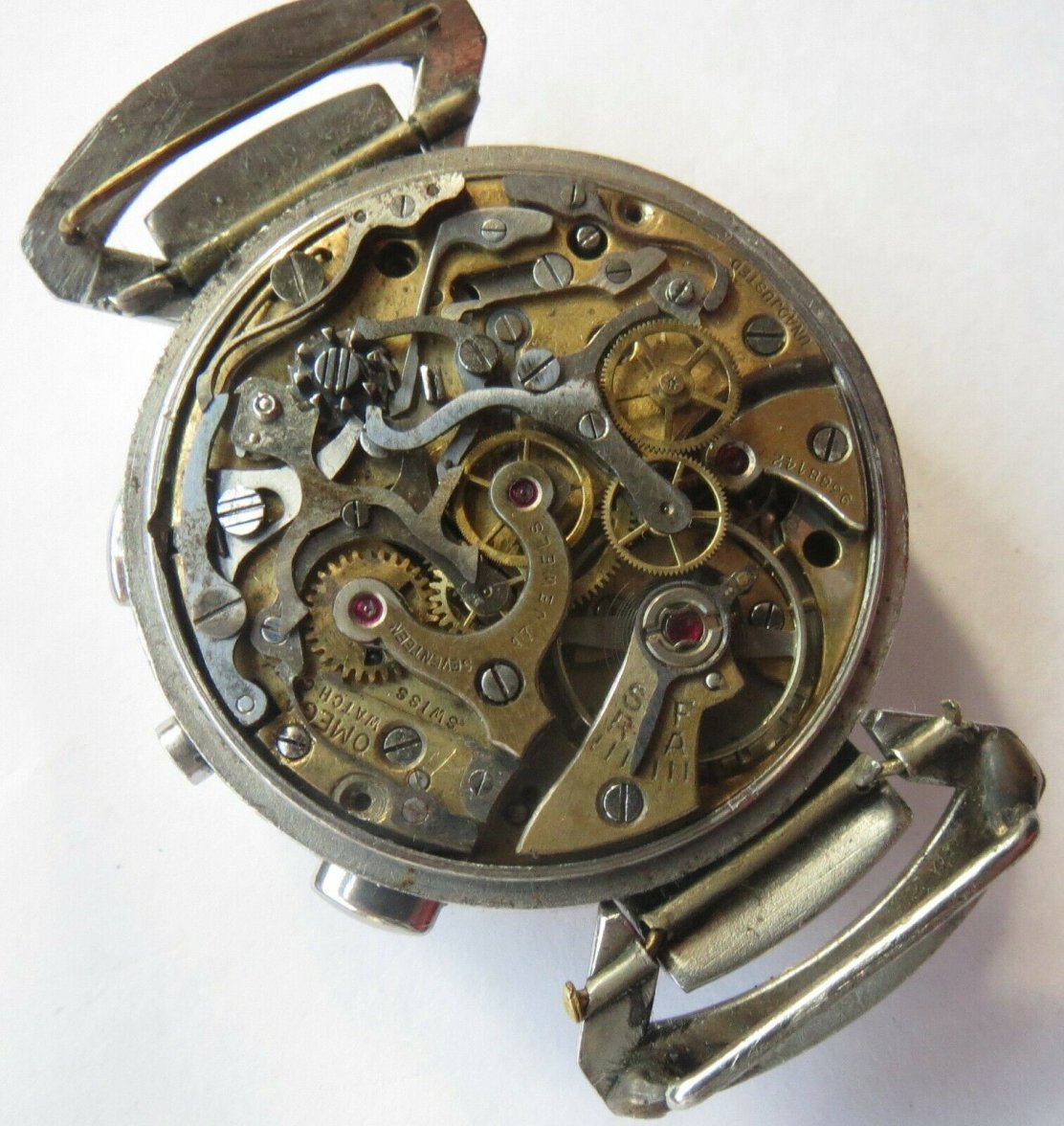 Omega Calibre 33.3 in weirdo custom steel case on the bay | Omega Forums