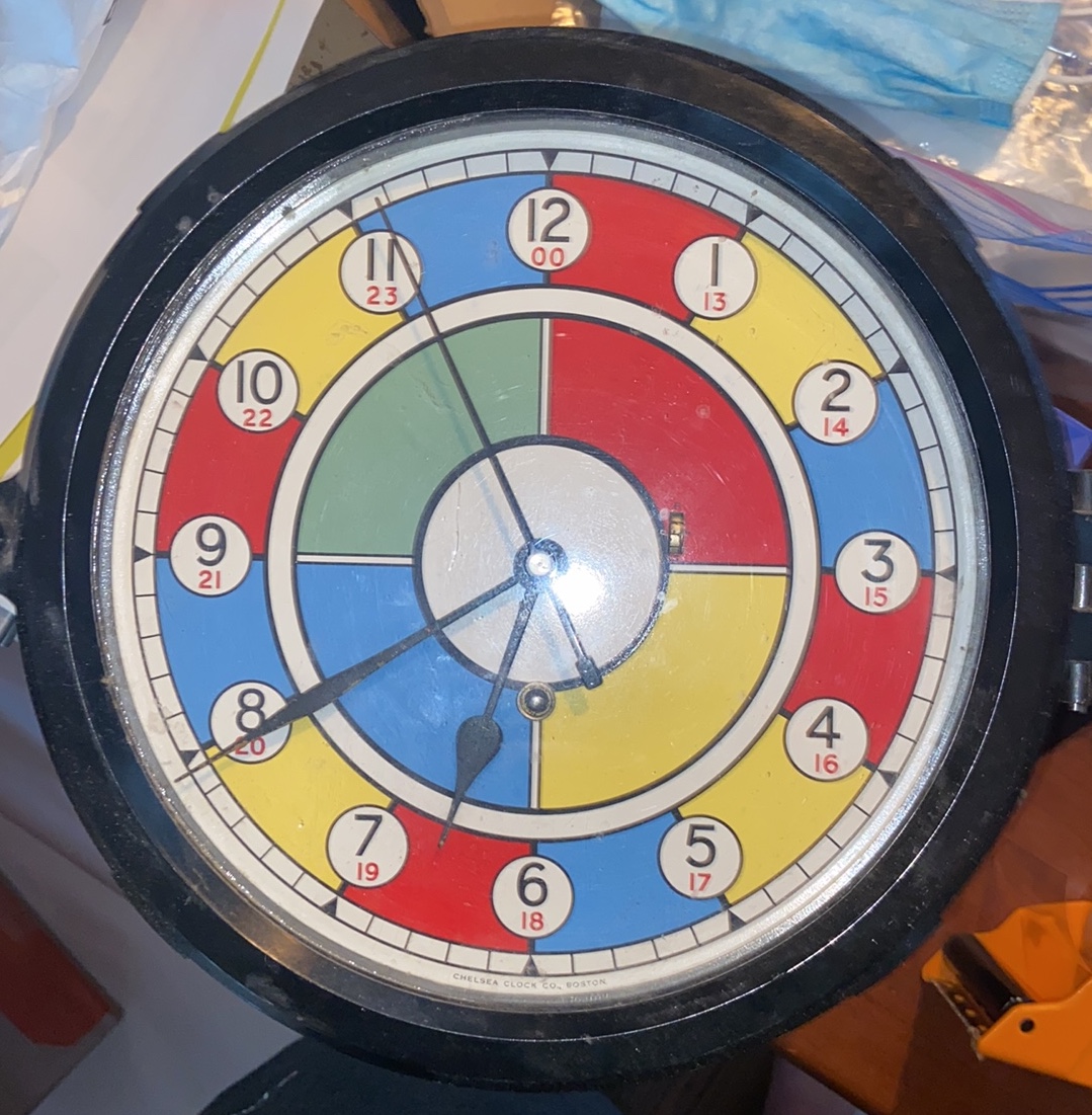 SOLD - Chelsea RAF Pattern SECTOR CLOCK..... | Omega Watch Forums