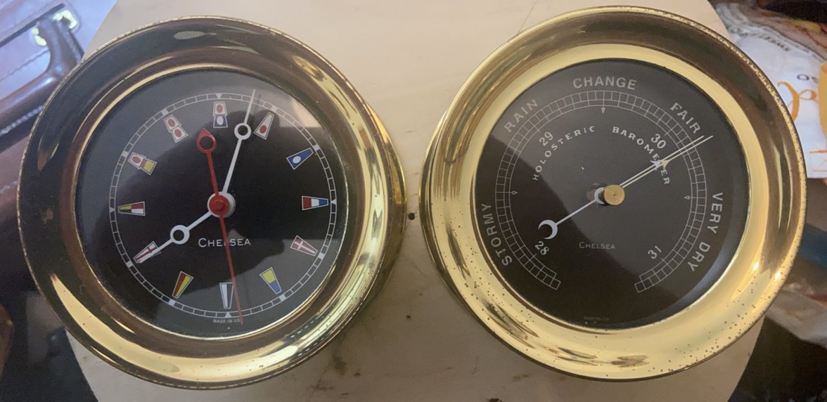FS - Simple Chelsea Newport w matching Barometer | Omega Forums
