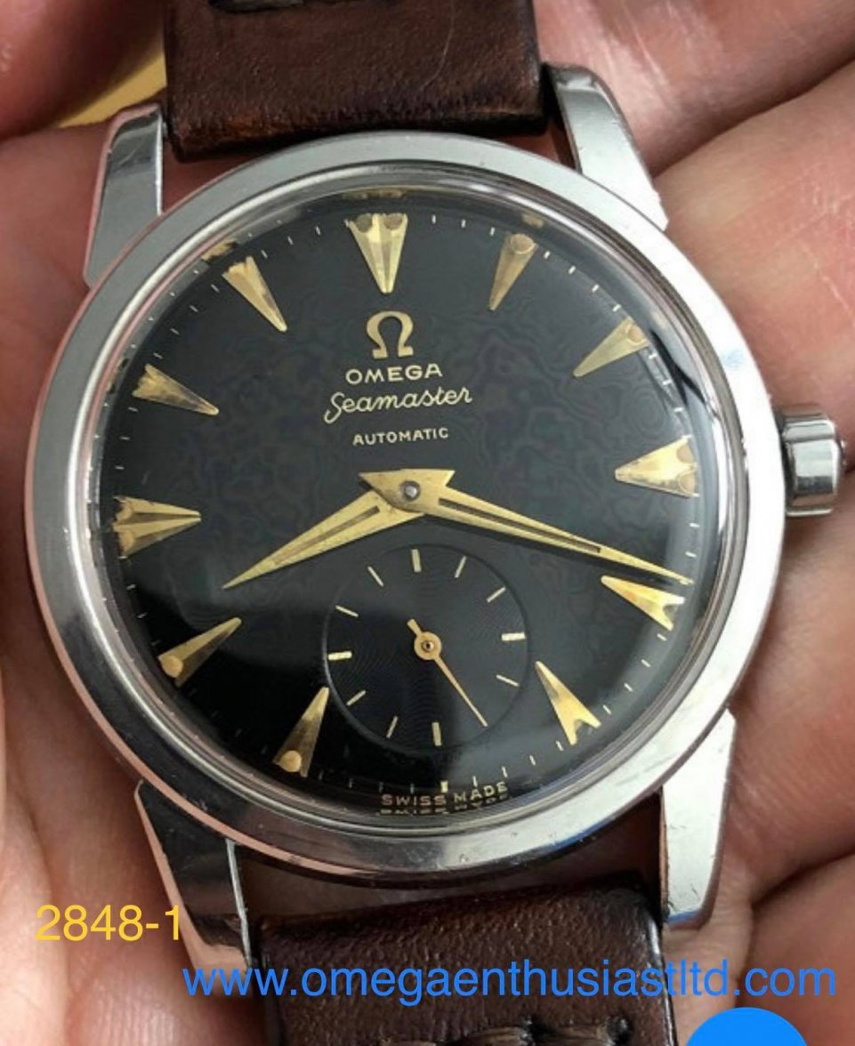 My new omega ref.2848-1 with original black sub-second dial. | Omega Forums