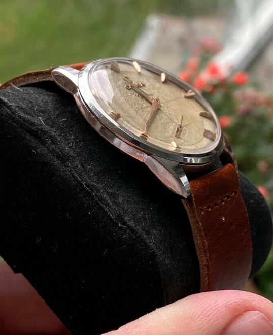 omega geneve 2748 jumbo with two tone waffle dial | Omega Forums