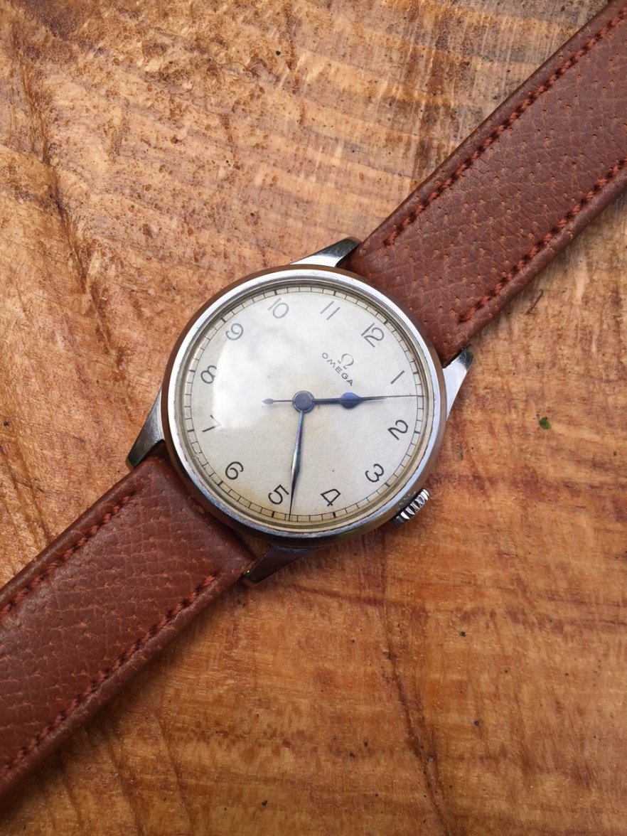 SOLD - Omega 'Air Ministry' with SS Denison case, lovely unmolested ...