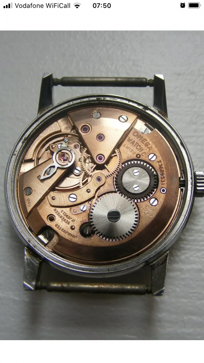 Vintage omega 601 blank dial? | Omega Forums