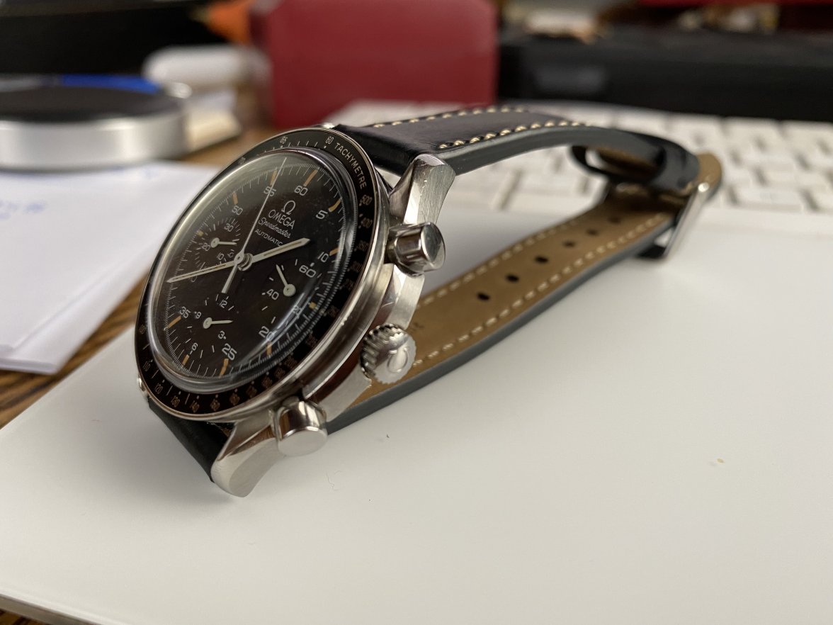 Unpolished Omega Speedmaster reduced problem identifying serial number ...