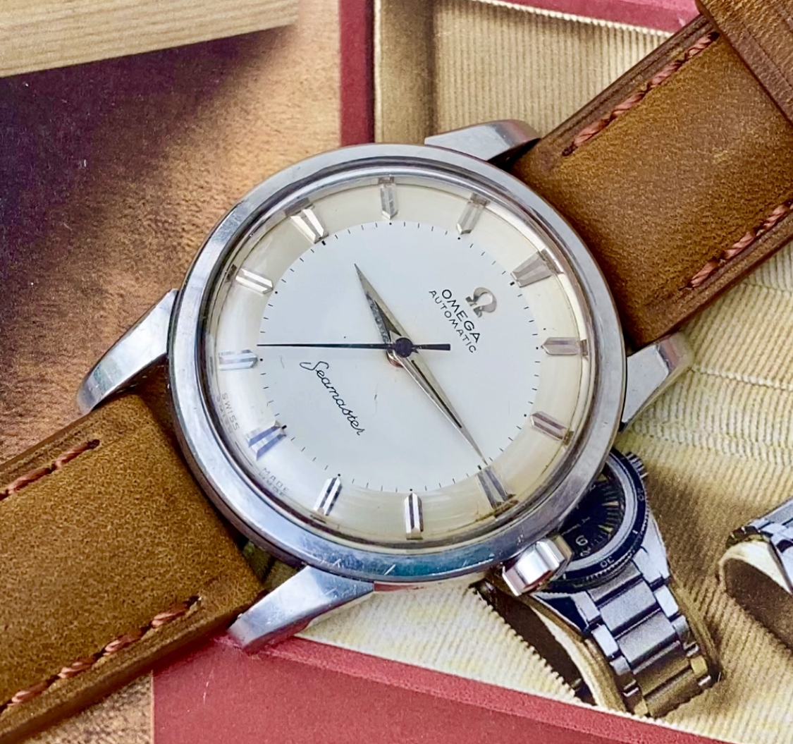 SOLD - Omega Seamaster Automatic 58’ beefy lugs | Omega Forums