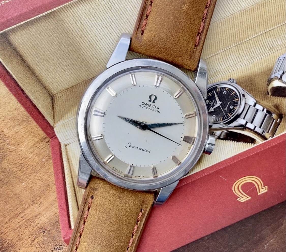 SOLD - Omega Seamaster Automatic 58’ beefy lugs | Omega Forums