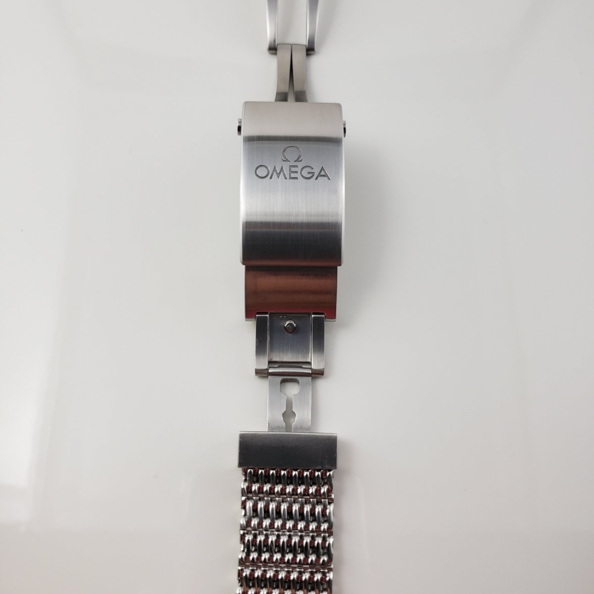 FS - Omega Shark Mesh Bracelet with Ratcheting Clasp 021ST1964 ...
