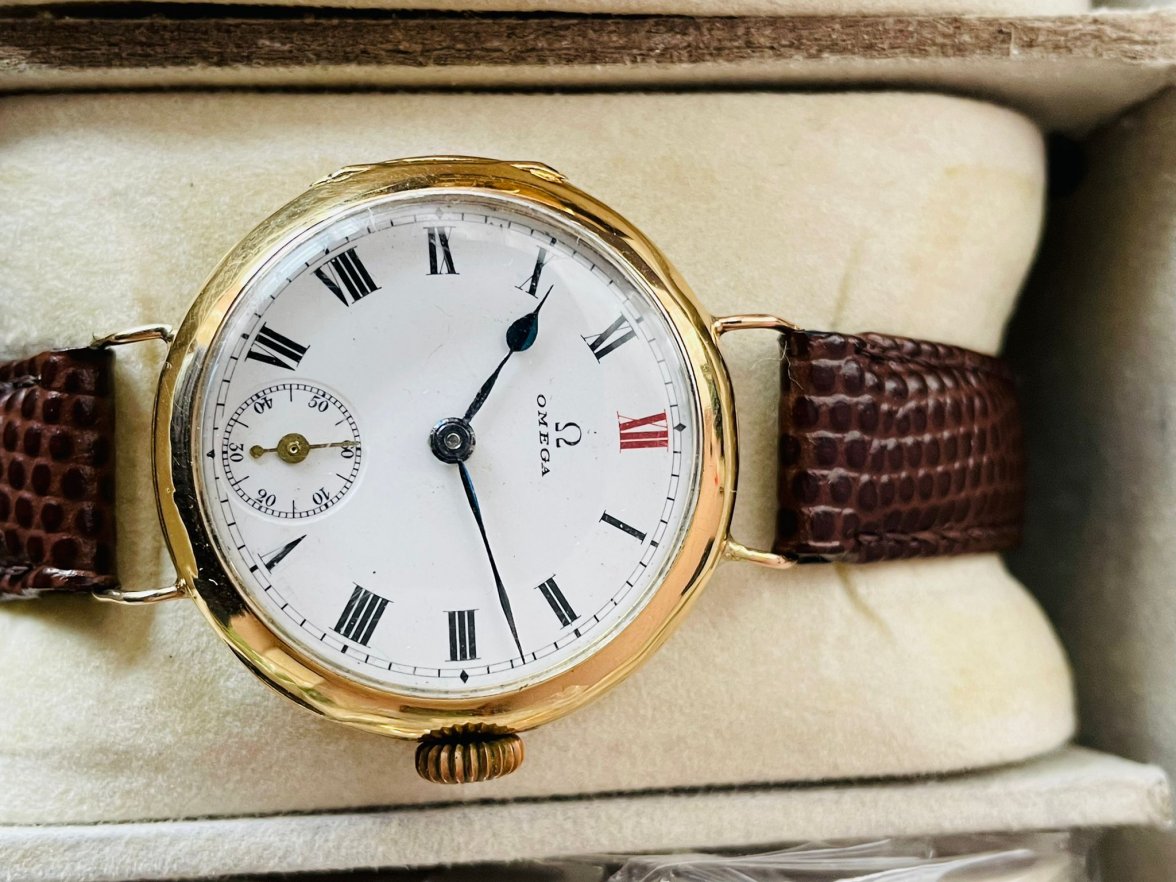 Omega 18ct Trench Watch. | Omega Forums