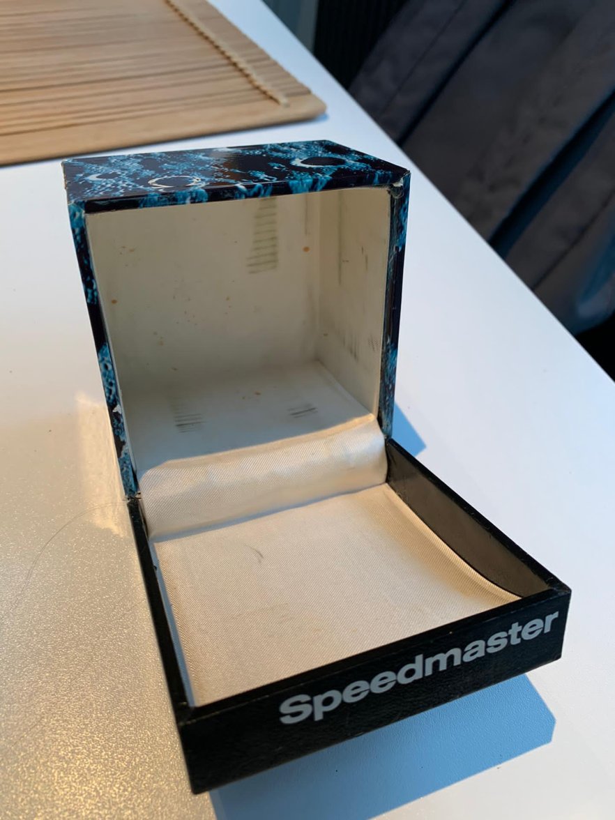 SOLD - Vintage omega Speedmaster crater box | Omega Forums
