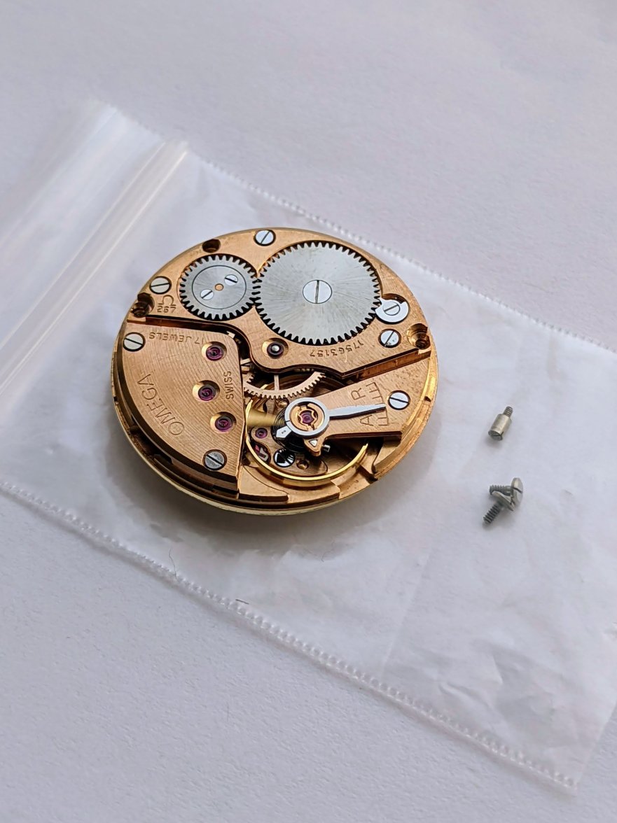 SOLD - Full movement 267 with dial (Omega Genève) and crown | Omega Forums