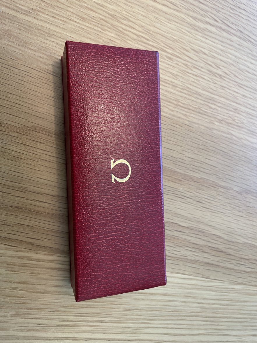 SOLD - omega red coffin box | Omega Forums