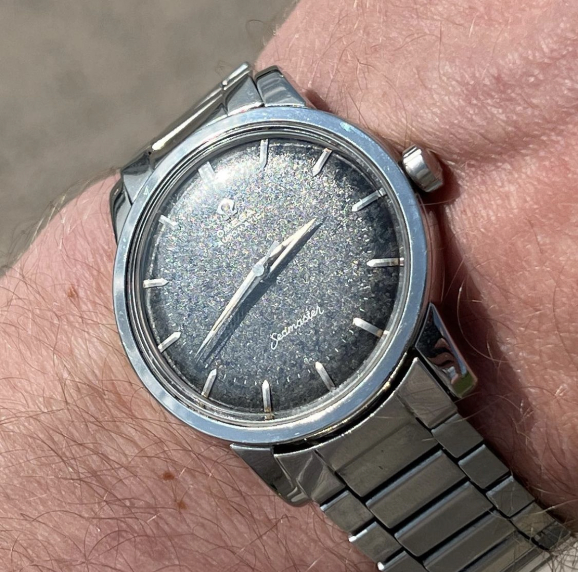 Vintage Constellation dial with gold flecks | Omega Forums