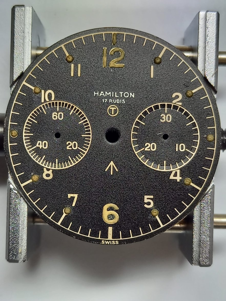 1974 Hamilton RAF chrono - unusual dial | Omega Forums