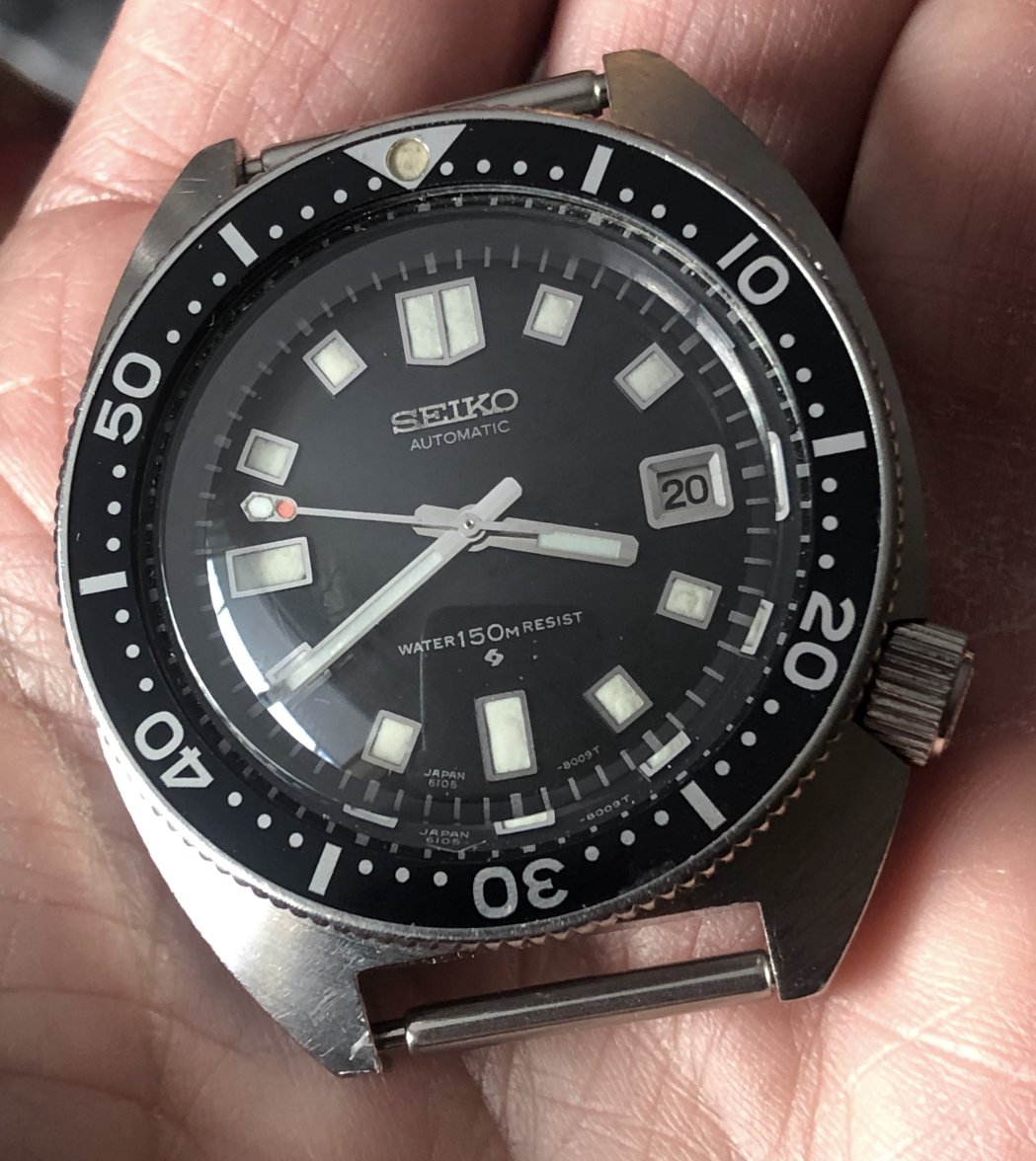 SOLD - Vintage Seiko 6105-8000 diver - totally restored | Omega Forums