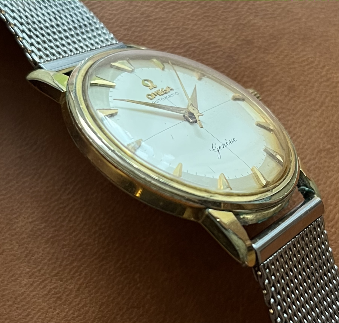 SOLD - omega automatic geneve cursive - 550€ | Omega Forums