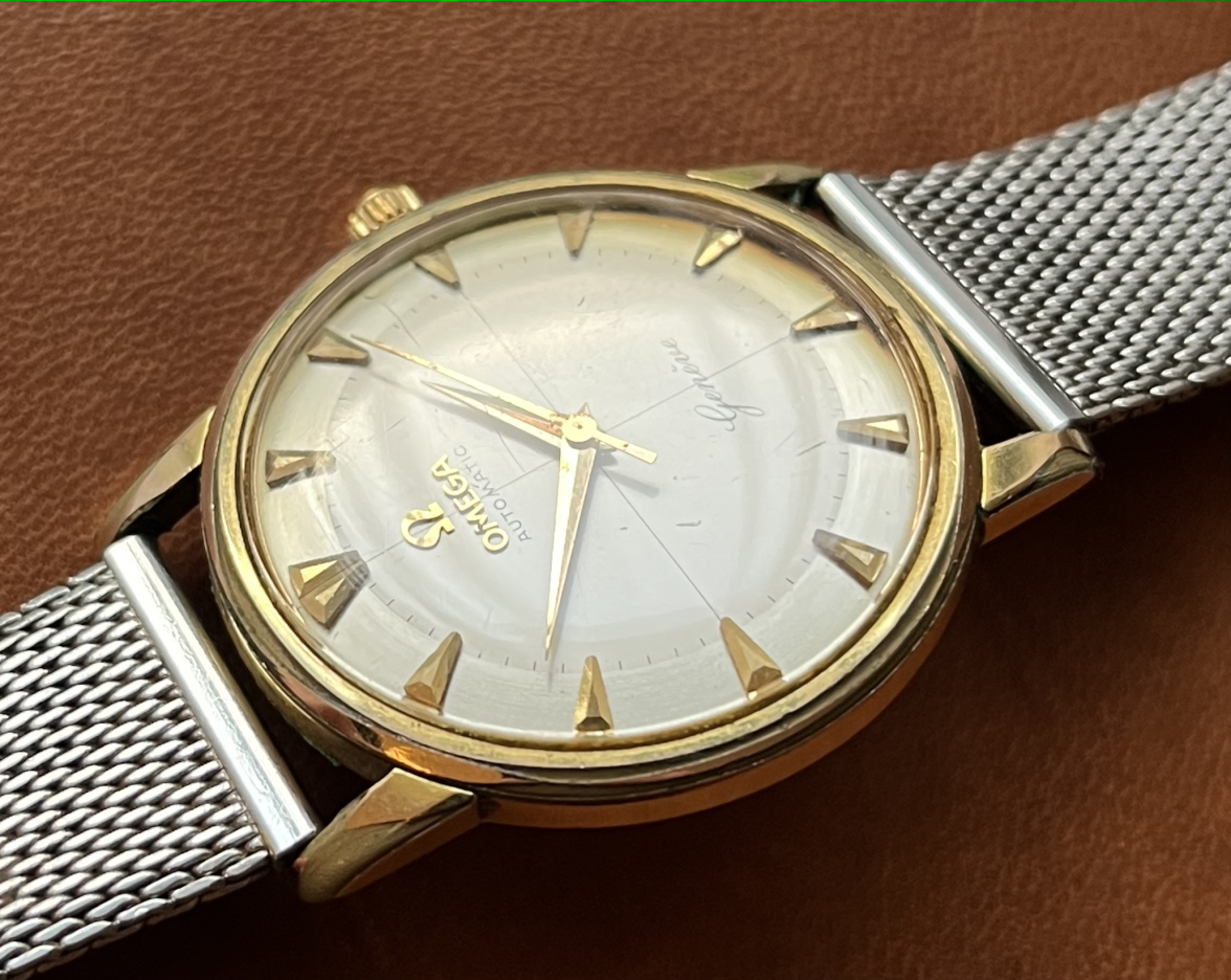 SOLD - omega automatic geneve cursive - 550€ | Omega Forums