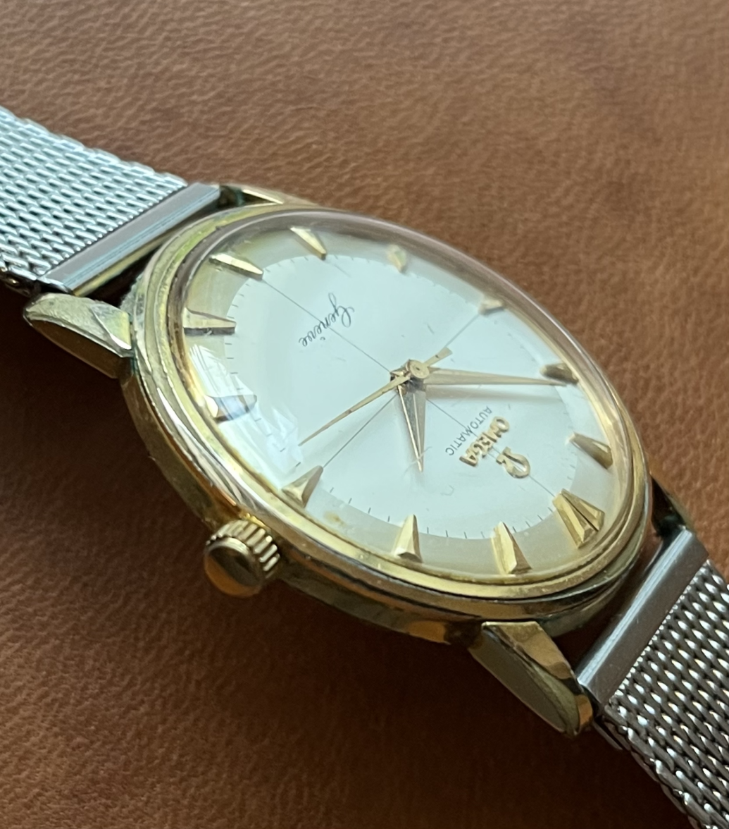 SOLD - omega automatic geneve cursive - 550€ | Omega Forums
