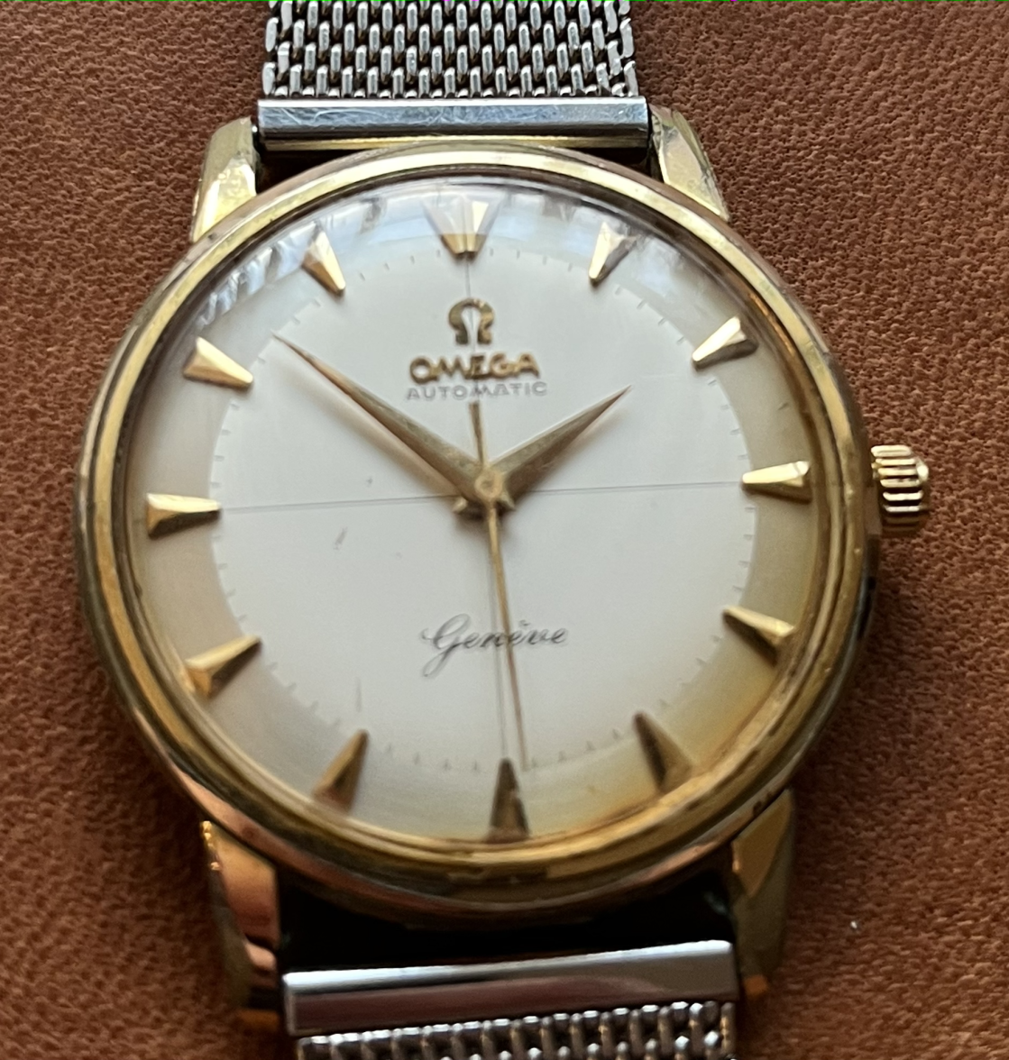 SOLD - omega automatic geneve cursive - 550€ | Omega Forums