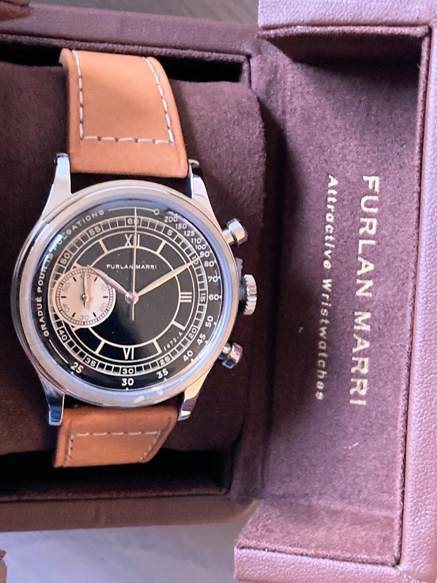 Furlan Marri Nero Sabbia mecaquartz unboxing | Omega Forums