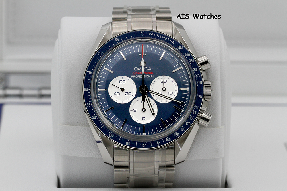 FSOT - NOS Omega SpeedMaster Tokyo 2020 Olympics Blue Dial 522.30.42.30 ...
