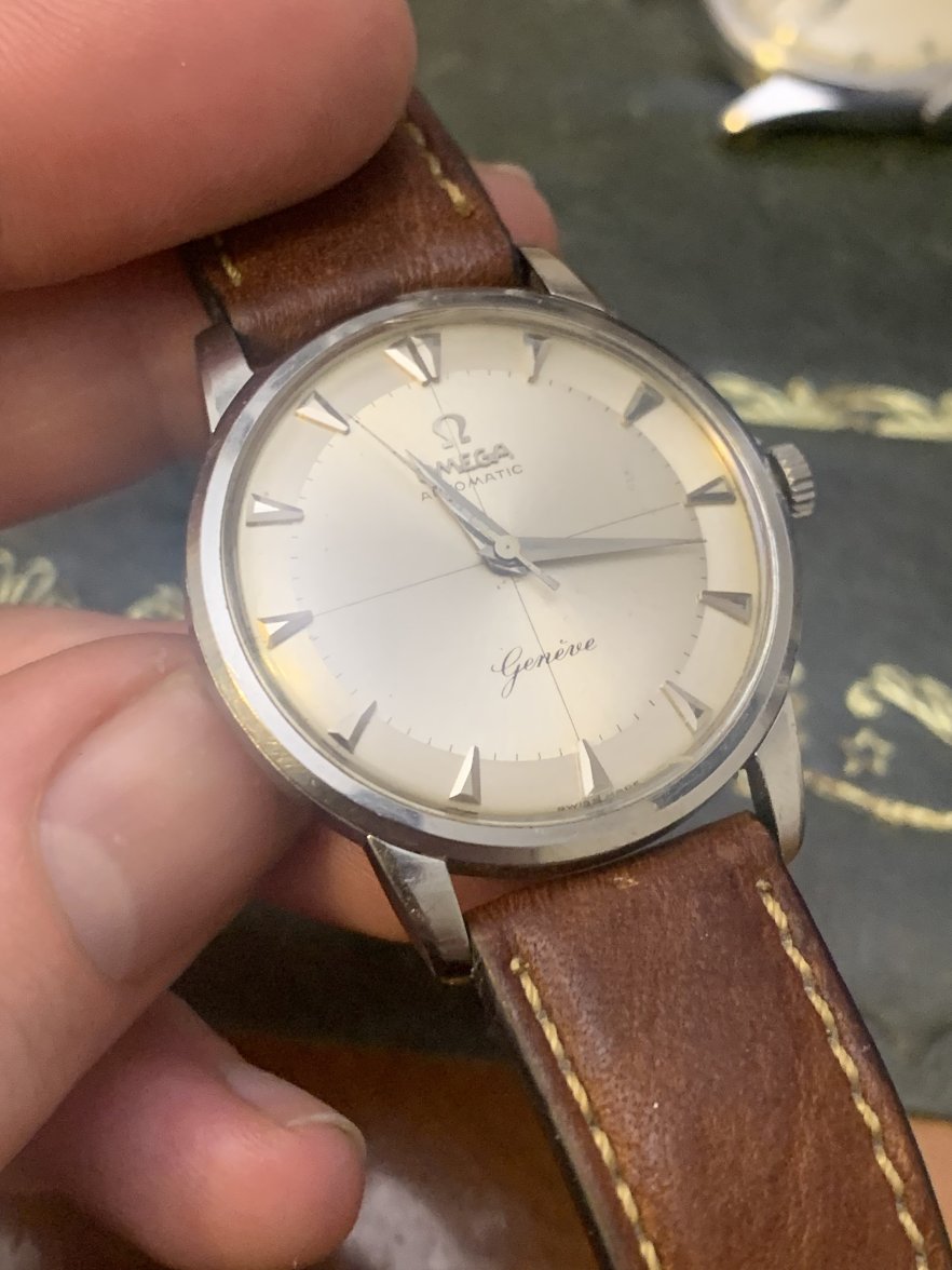 SOLD - Vintage 1961 Omega 14702 Geneve with Cross-hair dial | Omega Forums