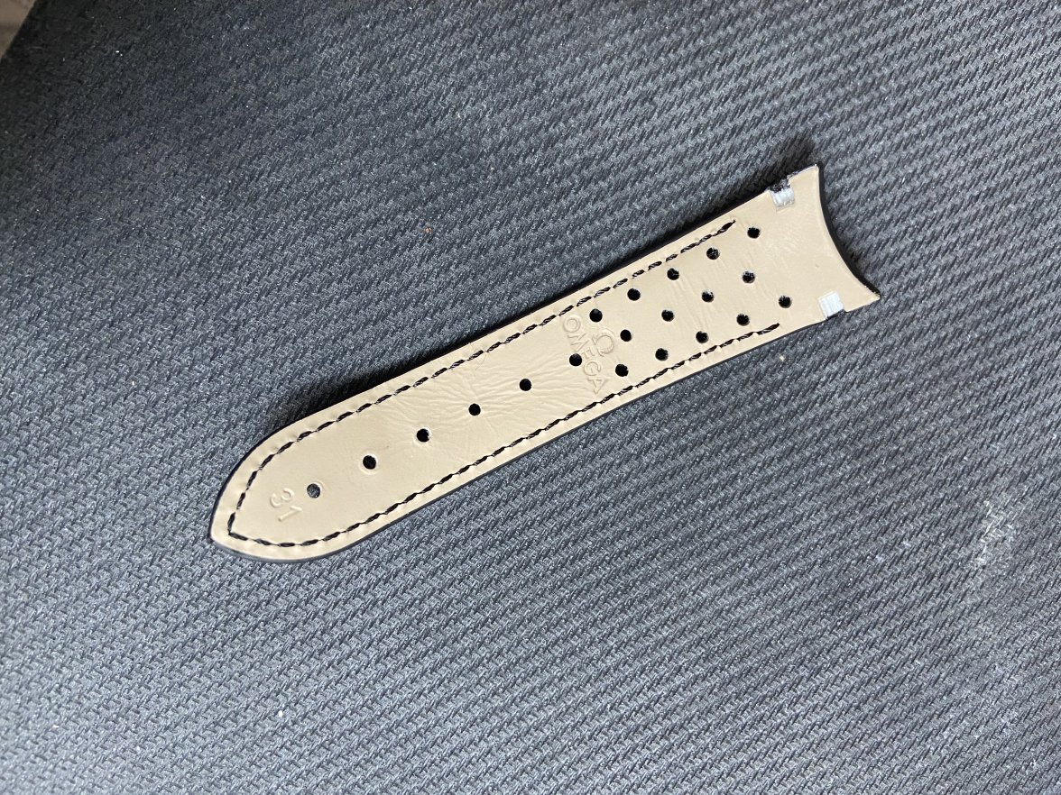 SOLD - Omega Speedmaster Rally/Racing Strap 98000024S $125 | Omega Forums