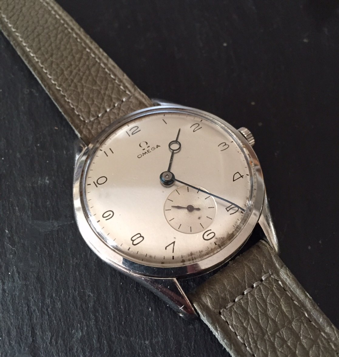 SOLD - Omega 26.5 oversize jumbo (37.5mm ex crown), all original ...