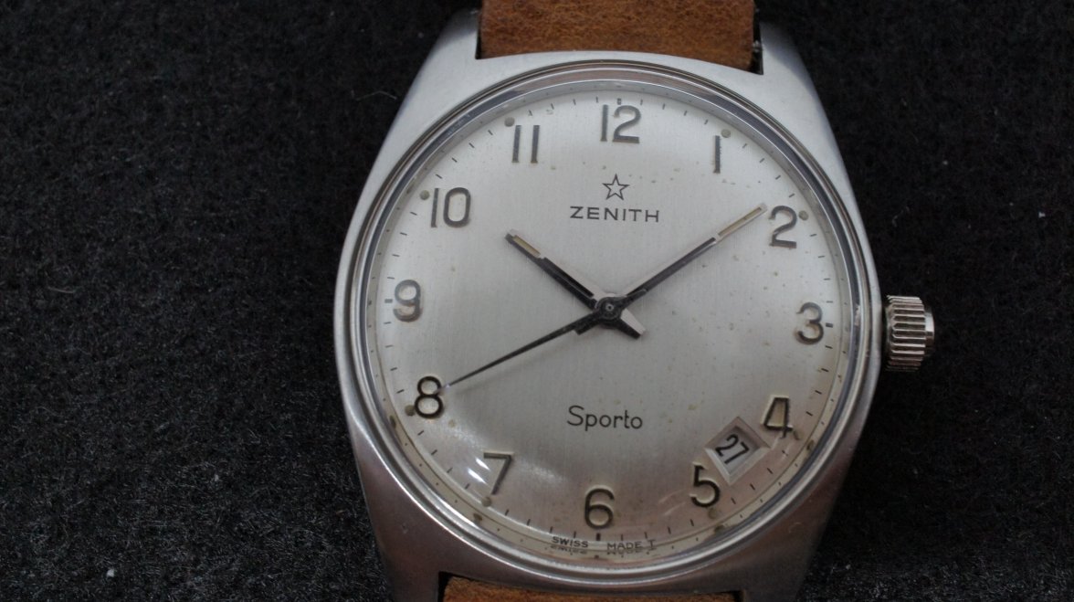 FS - Vintage Large Zenith Sporto 1960's - Reduced | Omega Forums