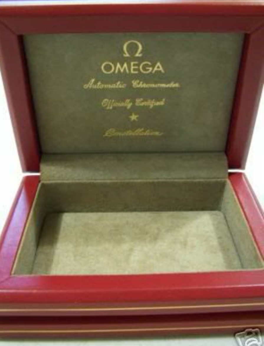 Thoughts on Rarely Seen Red Leather Omega Constellation Box? | Omega Forums