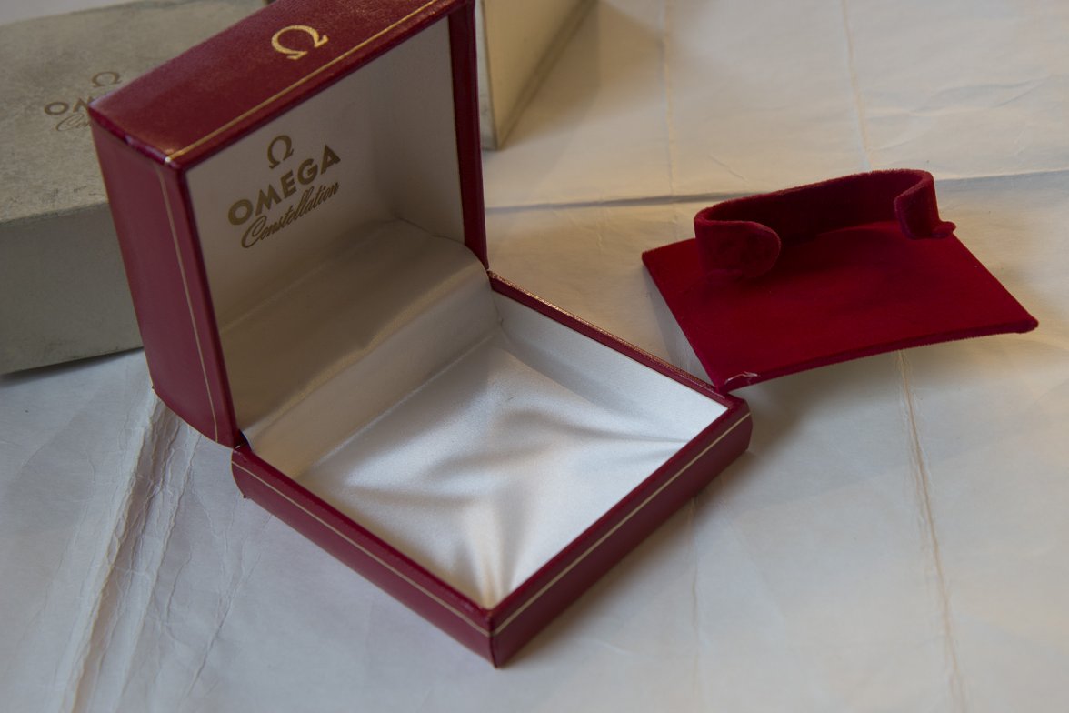FS - Omega Constellation 60s original box with inner an outer box ...
