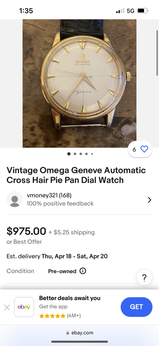 Vintage Omega Identification | Omega Watch Forums