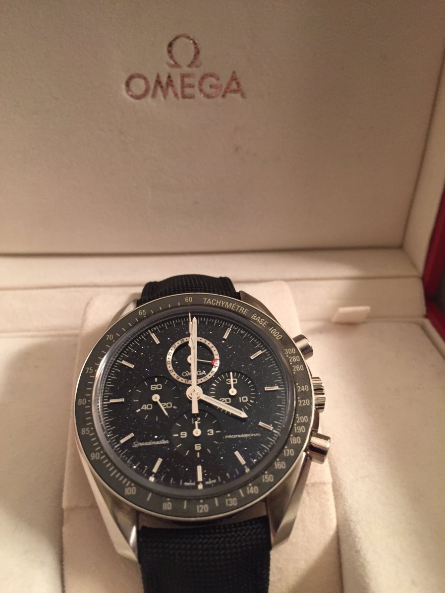 FS - *SOLD* Omega Speedmaster Aventurine Moonphase cal. 1866, **$5825 ...