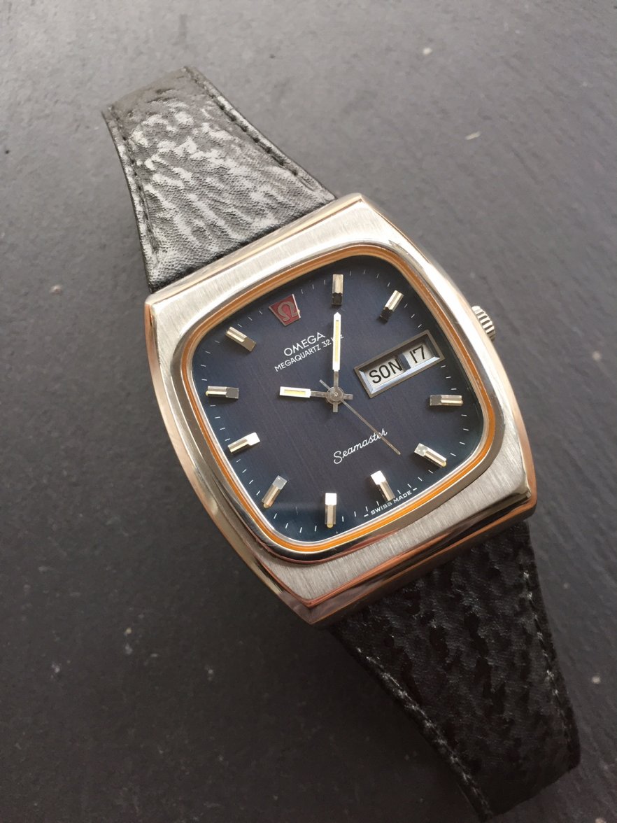 OHPF - Omega ‘TV Dial’ Megaquartz 32Khz, XL TV dial variation with ...