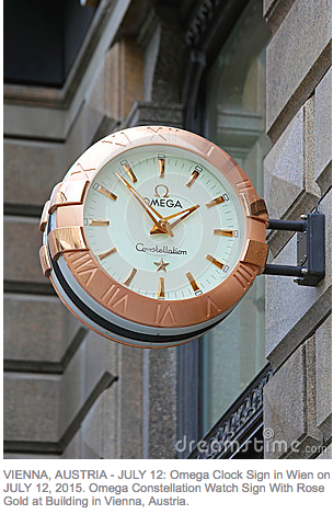 Omega Oversized Advertising Clocks (Street Clocks, Dealership Clocks ...