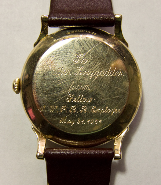 Granddad's Railroad Retirement Watch '61 | Omega Forums