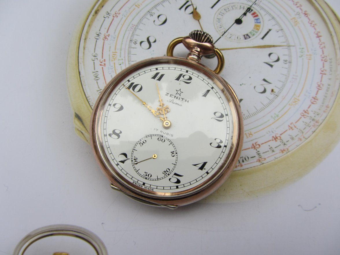 SOLD Rare Zenith Prima cal 68 silver pocket watch | Omega Forums