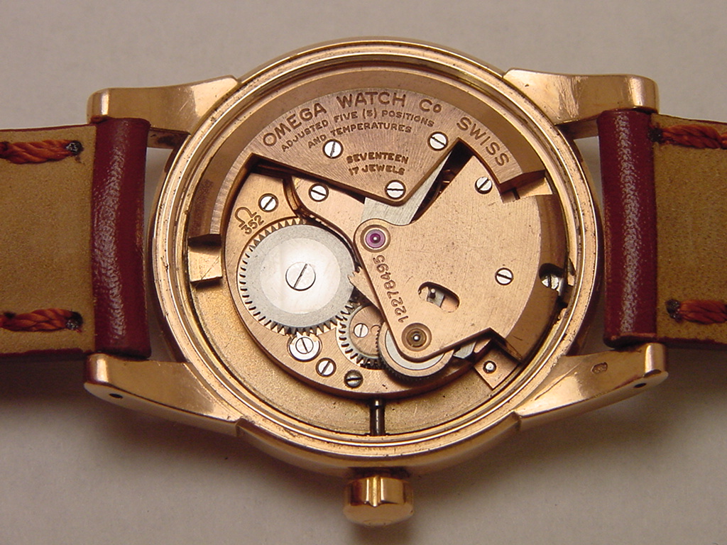 WITHDRAWN - 14k Rose Gold Omega Seamaster Chronometer 2520 cal.352RG ...
