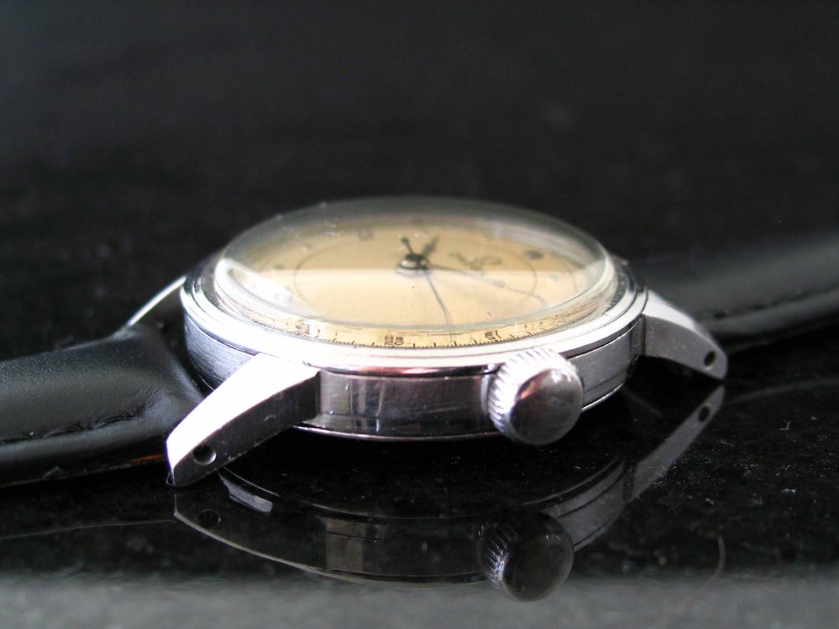 SOLD - Exceptional ca 1942 Stainless Steel Omega - Ref CK 2300 - R17.8 ...