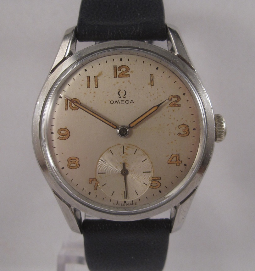 SOLD - Omega 2639, s/s, cal 265, 1950 | Omega Forums