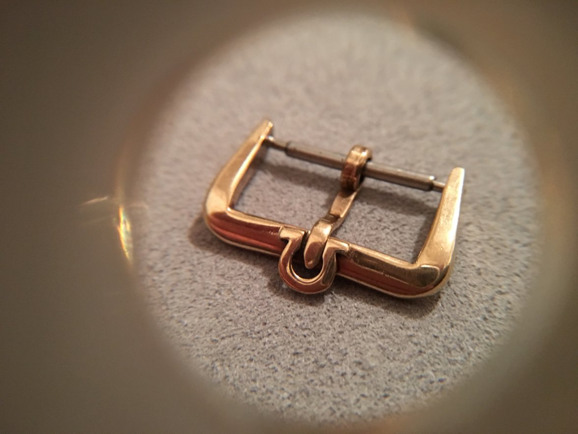 SOLD - 1959/1960 Omega MWF 16mm 9ct solid gold buckle | Omega Forums