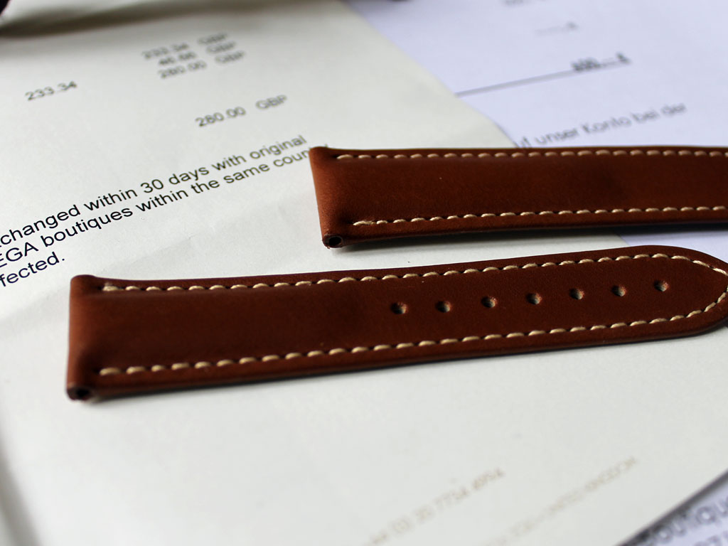 SOLD - Titanium Omega clasp with brand new 21mm omega strap | Omega Forums