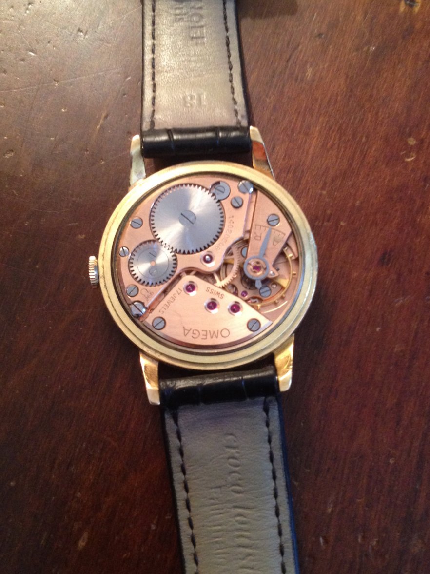 SOLD - Omega "Tresor" ref. 2685 cal. 266 solid gold 18 K | Omega Forums