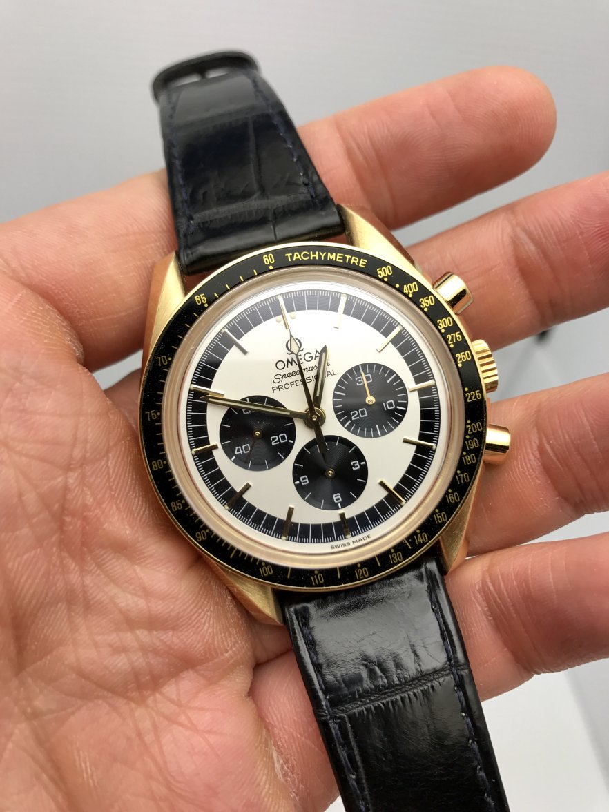 WTT - Omega Speedmaster Pro 18K "Golden Panda" | Omega Forums