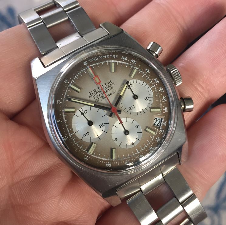SOLD - Zenith El Primero A385 | Omega Forums