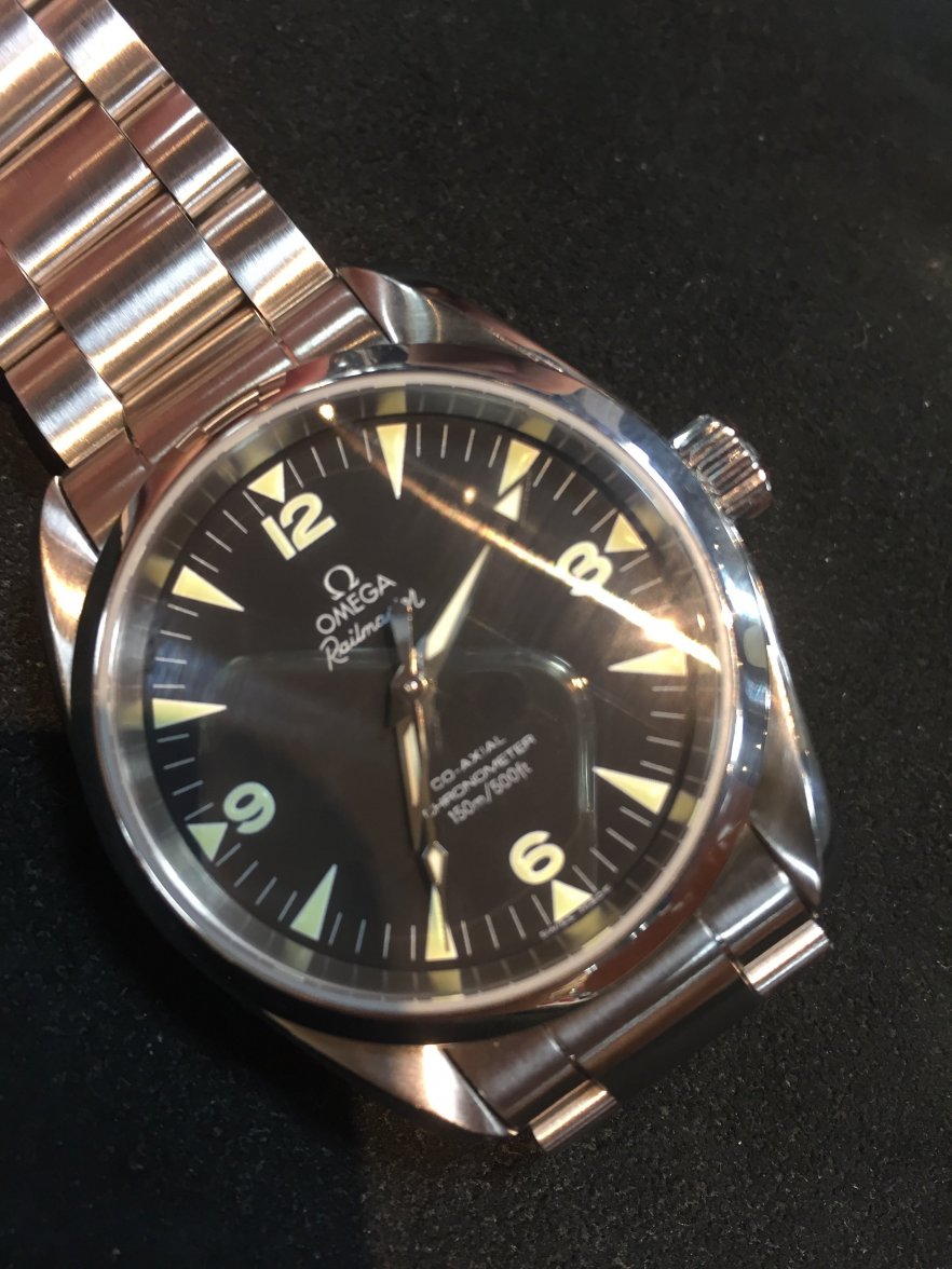 FS - SOLD Omega Railmaster 36mm case- 2504.52 | Omega Forums