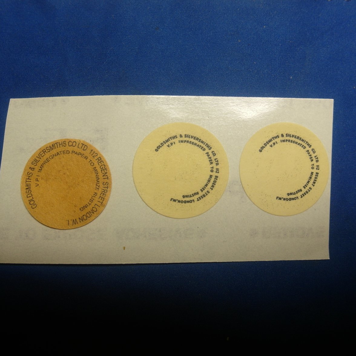 VPI paper for dust cover for the Omega 53 | Omega Forums