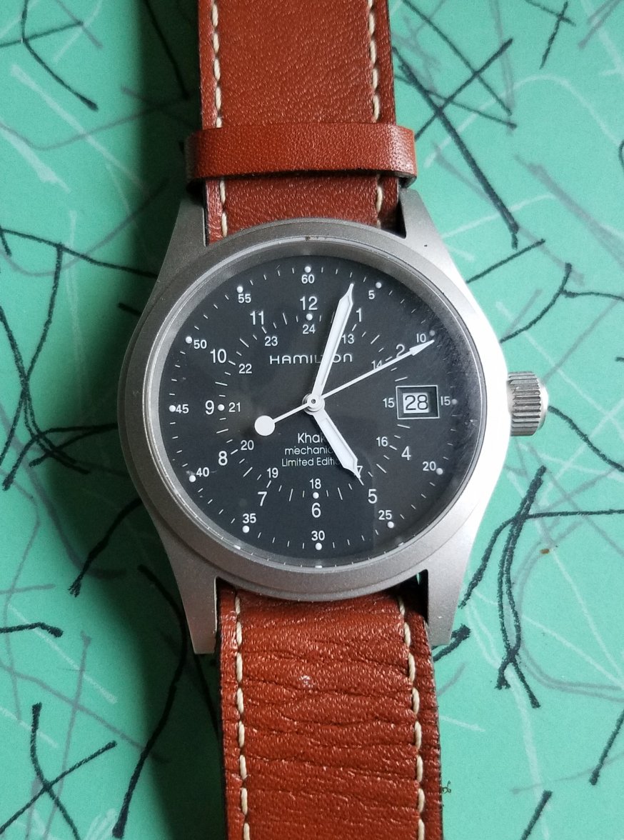 Hamilton khaki limited edition mechanical | Omega Forums