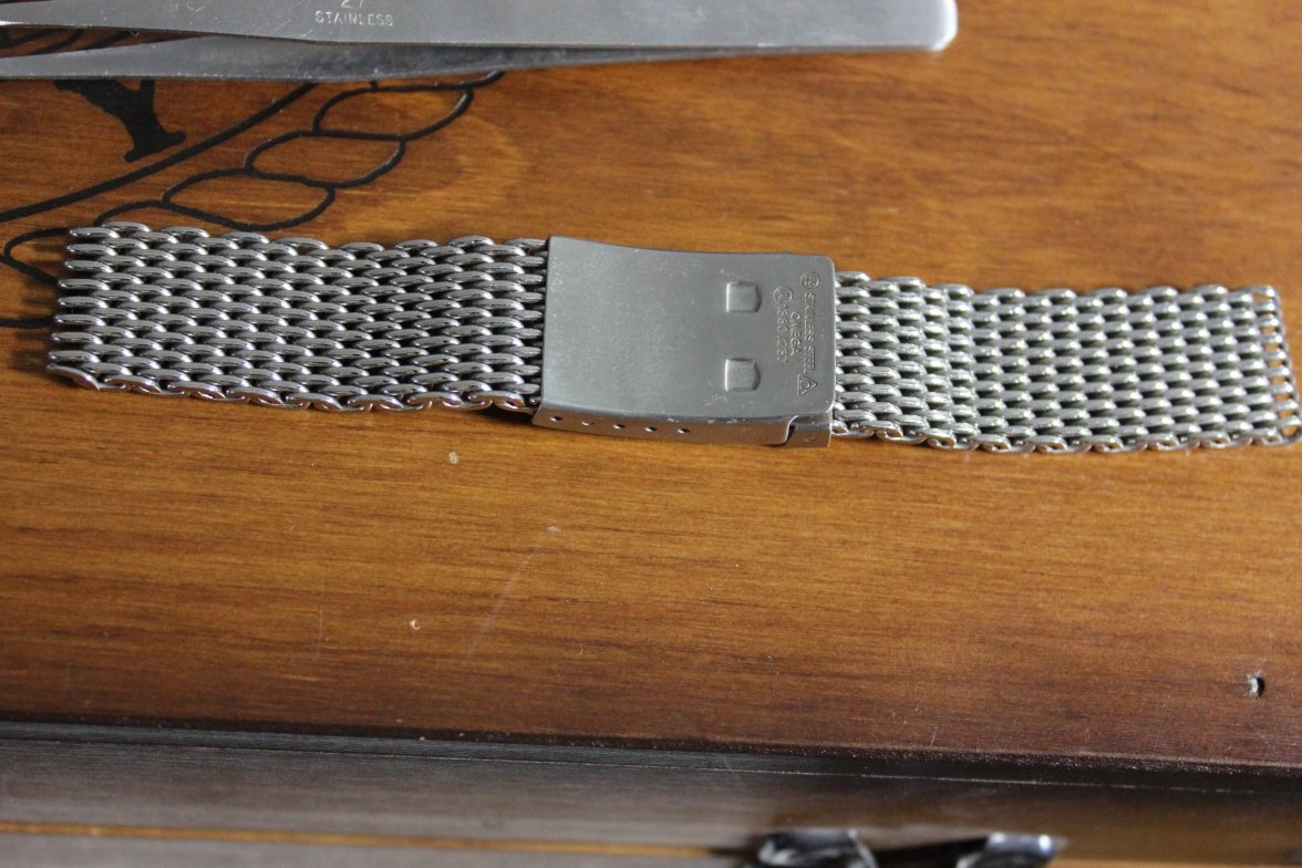 SOLD - 20mm Omega Mesh Bracelet 1380/237 $399 | Omega Forums