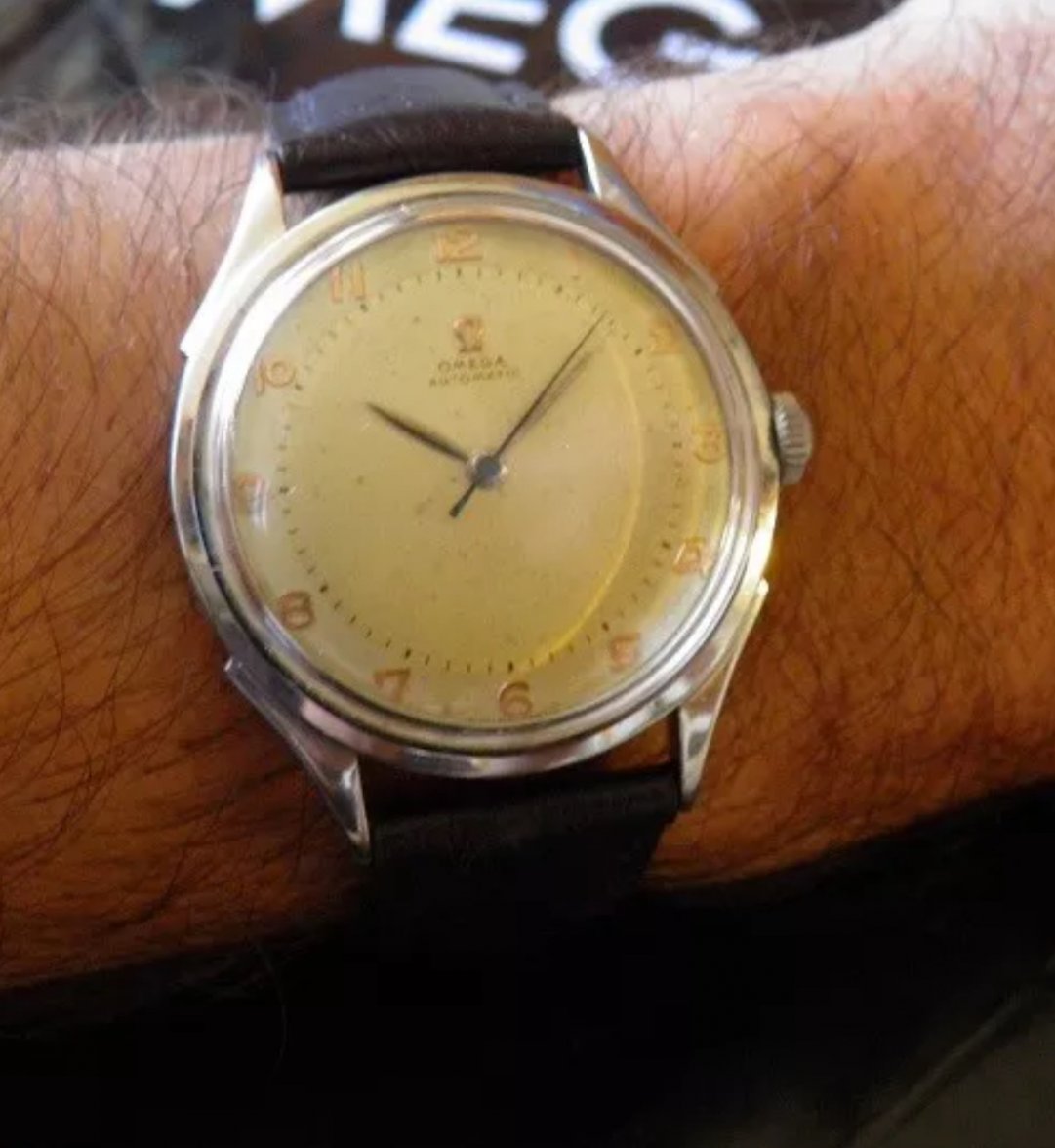 A quest for large leaf hands on an old bumper Omega | Omega Forums