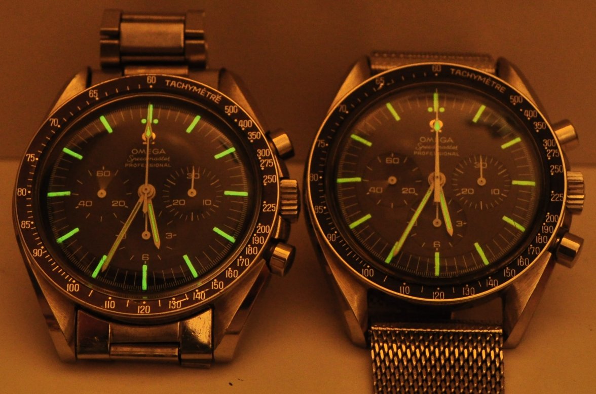 1960s Speedmaster lume shots | Omega Forums